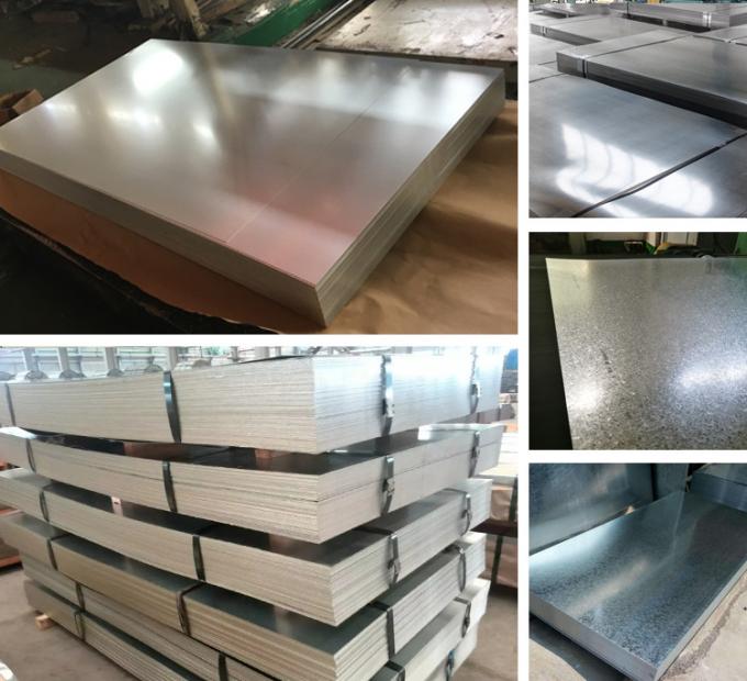 SPCC SPCD Galvanized Steel Plate Hot Dip BA 2B SPCE ISO9001